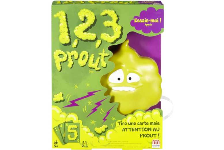Mattel Games 1 2 3 Prout Board Game | Wowcher | Toys Shops